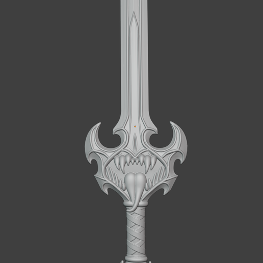 🗡️ Throat Cutter Sword・ STL File for 3D printing・Cults