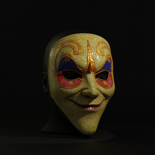 🩺 Doctor who Fireplace Mask Clockwork Droid・ OBJ File for 3D printing・Cults