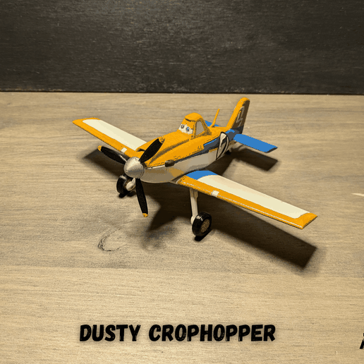 ️ Dusty Crophopper - Planes・ STL File for 3D printing・Cults