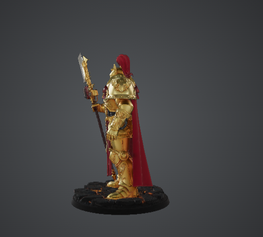 ⚔ warhammer 40k CUSTODES SPACE MARINE・Free STL File for 3D printing・Cults