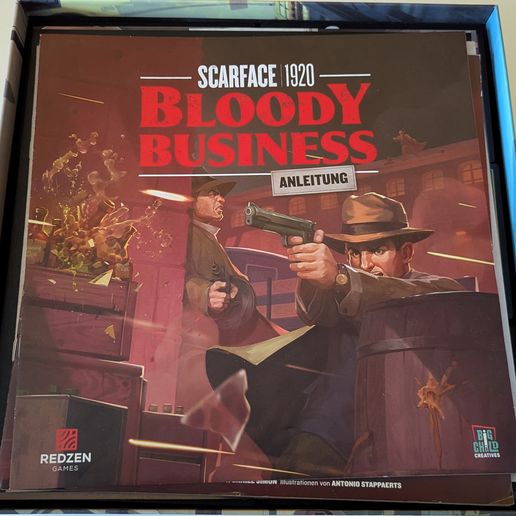 ♟ Scarface 1920 Board Game Insert (with all expansions)・ 3MF File for ...