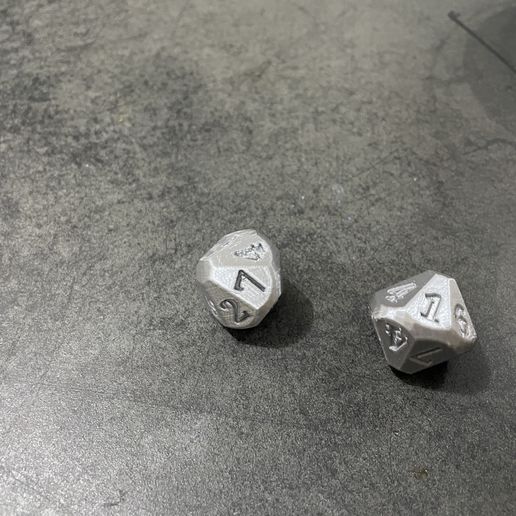STL file Seven Sided Die D7 🎲 ・Model to download and 3D print・Cults