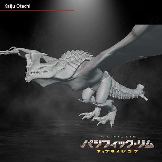 🦖 Kaiju Otachi・ STL File for 3D printing・Cults