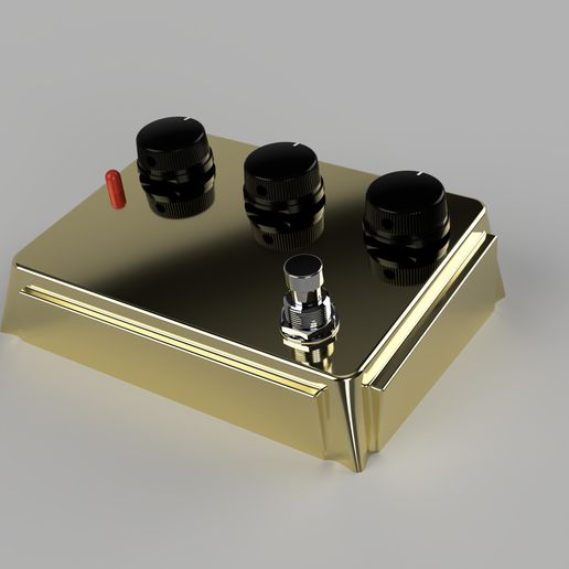 🎸 Klon Centaur Mini Edición・Archivo STL para Impresión 3D・Cults