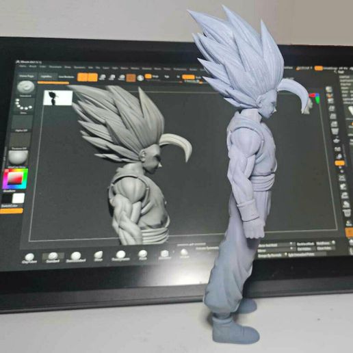 💬 Beast Gohan・ STL File for 3D printing・Cults