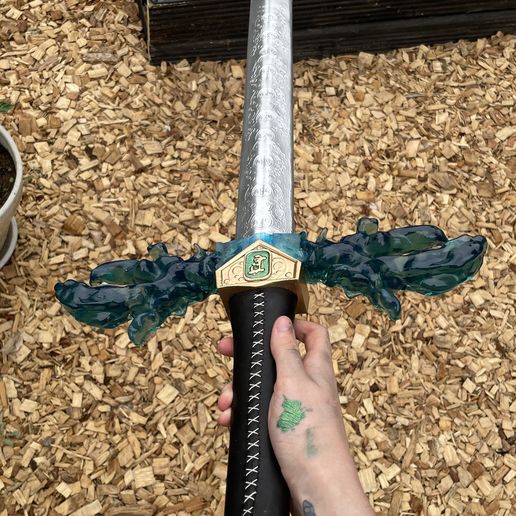 🧙‍♀️ Qifrey Witch Hat Atelier Cosplay Raincleaver Sword Pack・ 3D File ...