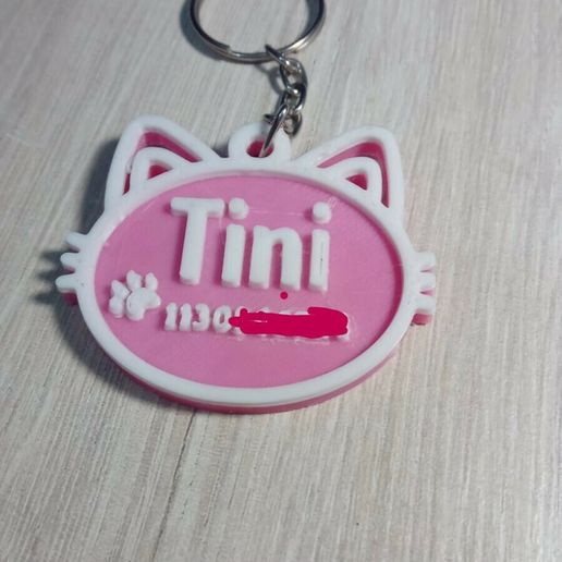 STL file Cat Tag Identifier for cats 🐱 ・3D printing model to download・Cults