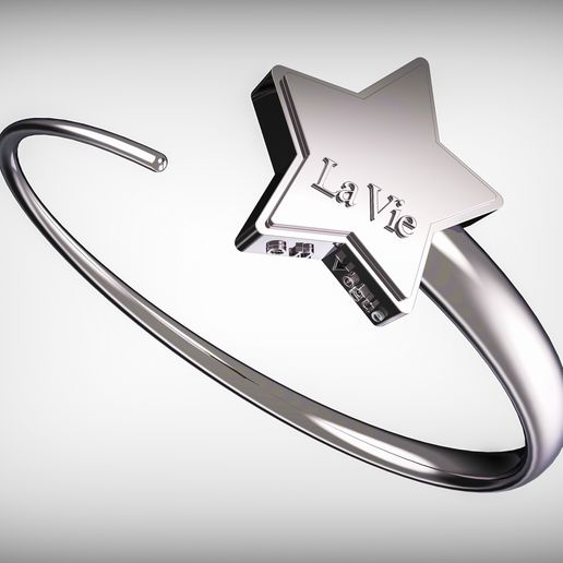 STL file Star Ring ⭐ ・3D print design to download・Cults