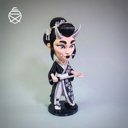 HANNYA CHIBI 🎎・ 3D File for 3D printing・Cults
