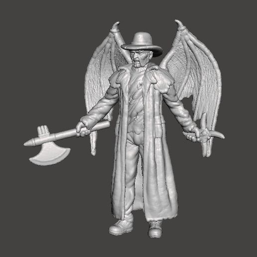 🎃 JEEPERS CREEPERS WINGED MINIATURE MODEL HORROR FANTASY GAMES RPG DND ...