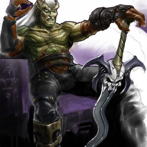 🎲 Kaine: Legacy of kaine Definace 28mm・ STL File for ・Cults