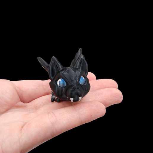 👶 Baby Bat Cat and Kitten・ STL File for 3D printing・Cults