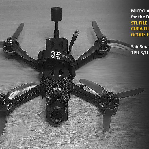 🖼️ Micro Apex 4 Frame Mounts DJI 03 Air Unit + GPS MOUNTING (Digital ...