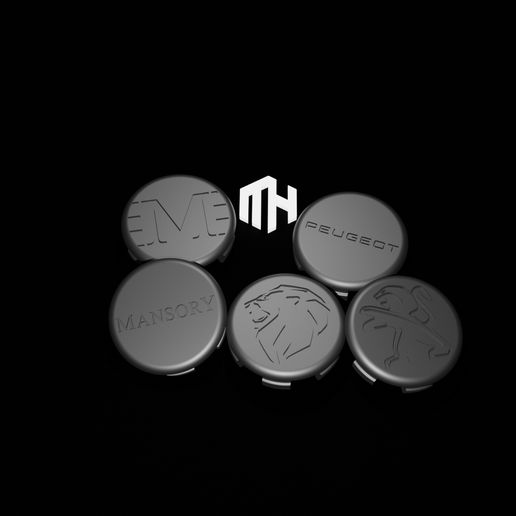 STL file Peugeot 3008 wheel covers 🚙 ・3D printable design to download・Cults