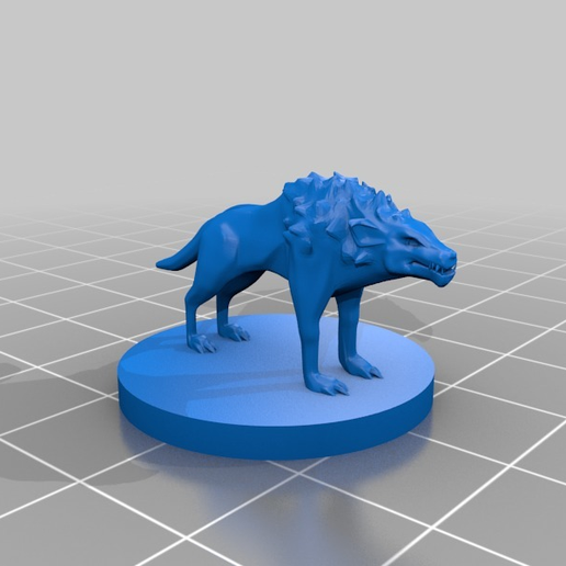 🐕 Hell Hound・Free STL File for 3D printing・Cults