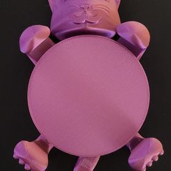 3D printing CUTE CAT MUG HUGGER: SELF-ADJUSTING COASTER • made with ...
