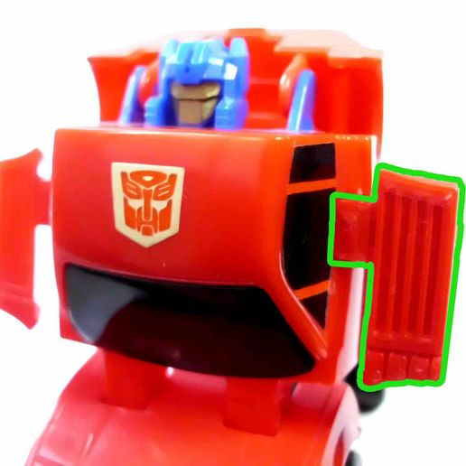 Файл STL Doors / arms for Chase G1 Throttlebot Transformer 🚪 ・Шаблон ...