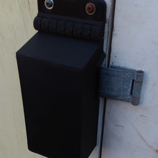 🖥️ Weather Protector for Outdoor Padlock and Hasp・Free 3D File for ・Cults