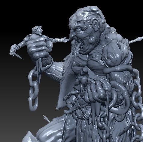 🧟 Zombie Giant・ 3D File for 3D printing・Cults