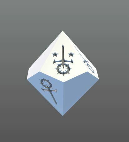 STL file WOD DICE- D10- Vampire The Masquerade - Sabbat Clan - SHARP ...