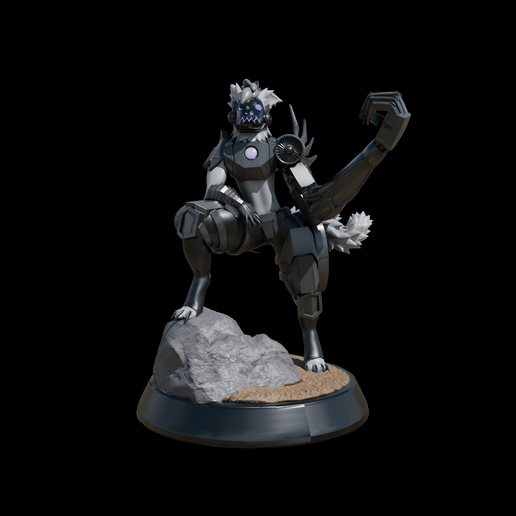 🎨 Protogen Furry 3D print model・Free STL File for 3D printing・Cults