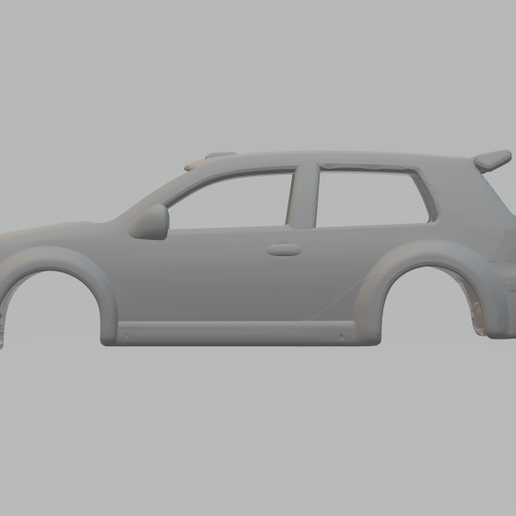 🚗 volkswagen golf mk4・ STL File for 3D printing・Cults