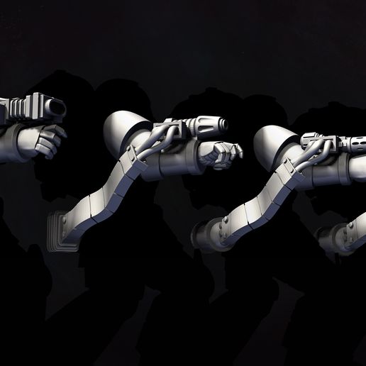 🔫 Wrist weapons・ STL File for 3D printing・Cults