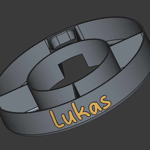 STL file Stanley Cup Snackschale - Name Lukas 🍔 ・3D printable model to ...