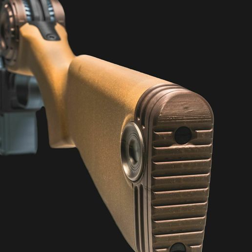 3D printable Trench laser rifle prop for Cosplay/display • made with ...