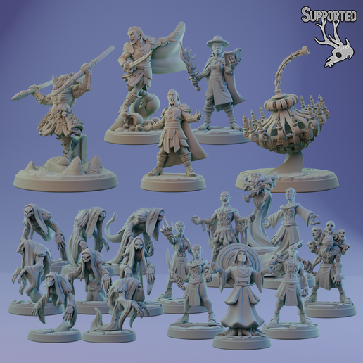 3D file Chapter 5: Vecna eve of ruin 🧟 ・3D printable model to download ...
