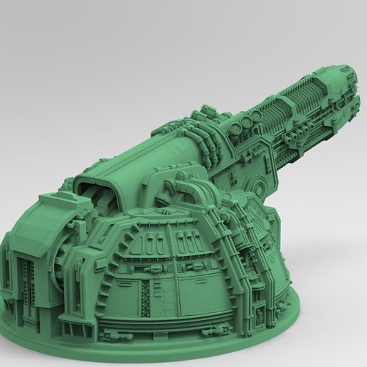 🛰 HUGE Canon・ OBJ File for 3D printing・Cults