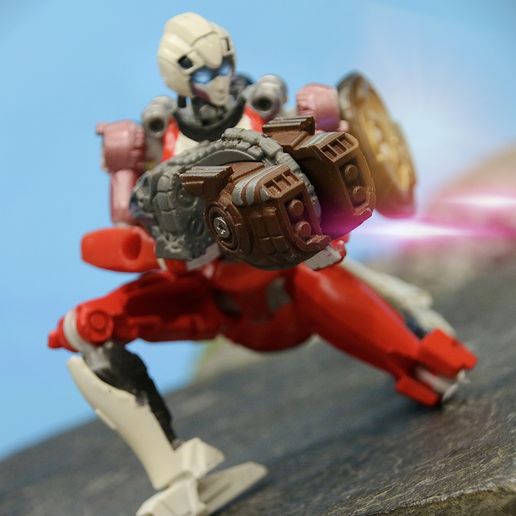 🤖 Transformers ROTB Inspired RATTRAP Battle Master・ STL File for ・Cults