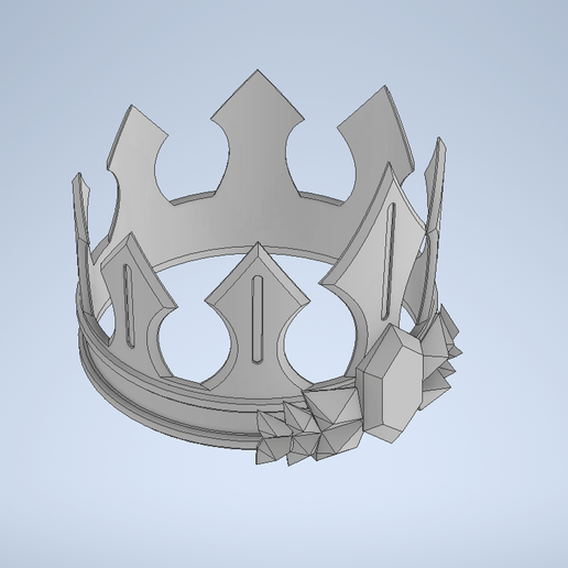 👑 Fate/Grand Order - Sodom's Beast / Draco Crown・ STL File for 3D ...