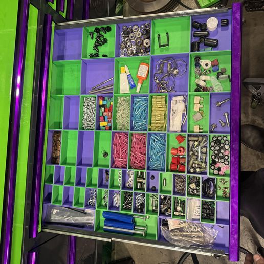 🔧 drawer orginizer (matco 4s 28")・ STL File for 3D printing・Cults