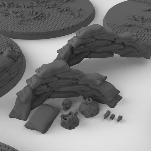 🏙️ 100mm city base・ 3D File for ・Cults