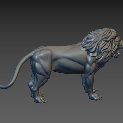 🦁 Lion・ STL File for ・Cults