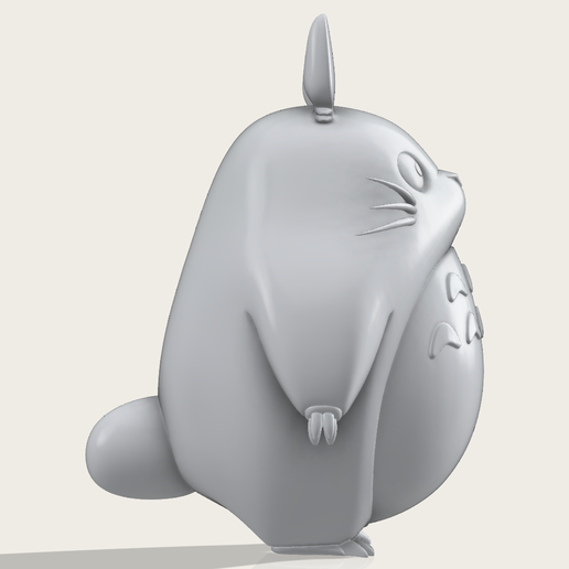 🤏 Small Totoro - Free chibi model for 3D printing・Free STL File for 3D ...