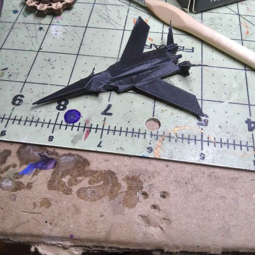 ♠️ XFA-27 Ace Combat 2・Free OBJ File for 3D printing・Cults