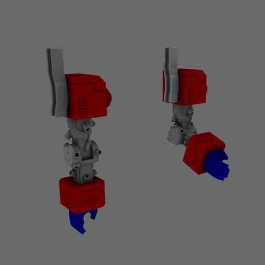 💪 Skybound Damaged Arm for Transformers SS86 Optimus Prime・ 3D File for ...