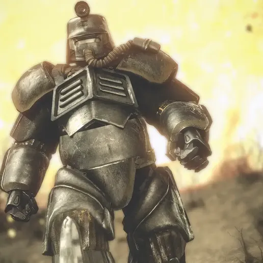 🦸 German Porshet-5 Power Armor from Fallout・Free OBJ File for 3D ...