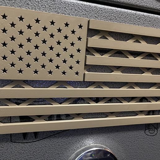 🇺🇸 American Flag・ STL File for 3D printing・Cults