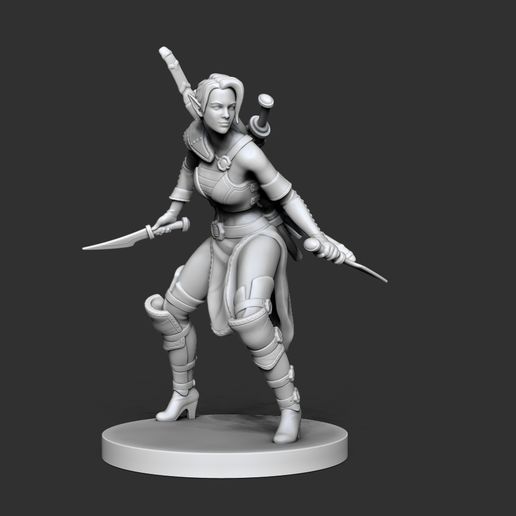eladrin rogue mini