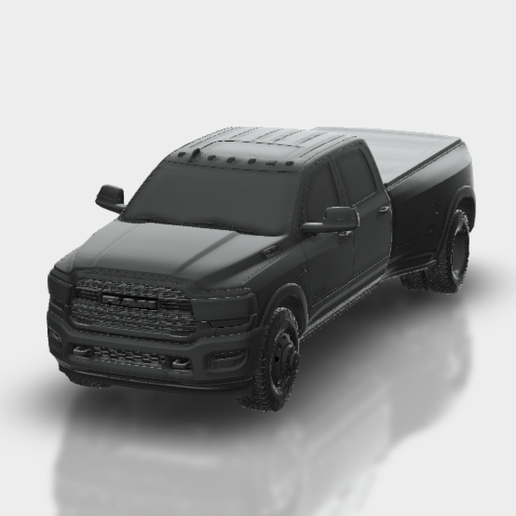 🐏 Dodge RAM 3500 Dually 2023・ 3D File for 3D printing・Cults