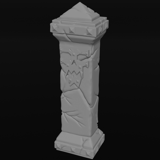 🩸 evil blood god obelisk alternate version・Free STL File for 3D ...