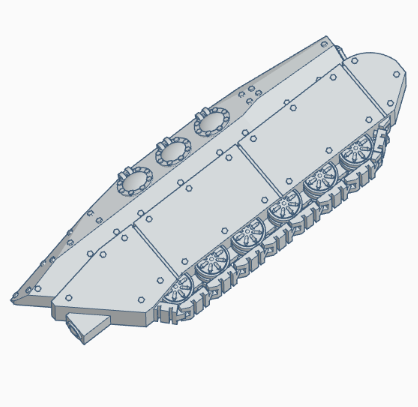 🪖 SUPPORTLESS BMP 40000 Grimdark infantry fighting vehicle [FDM ...