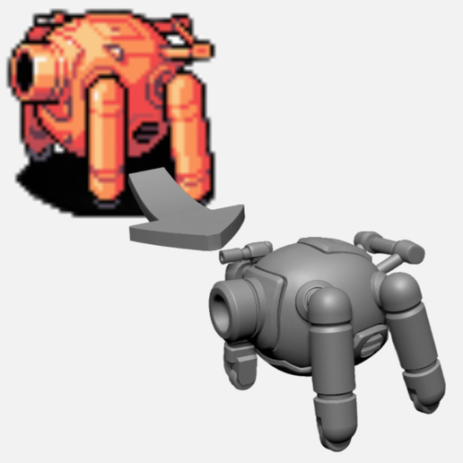 🪖 Advance Wars Neo Tank・Free STL File for 3D printing・Cults