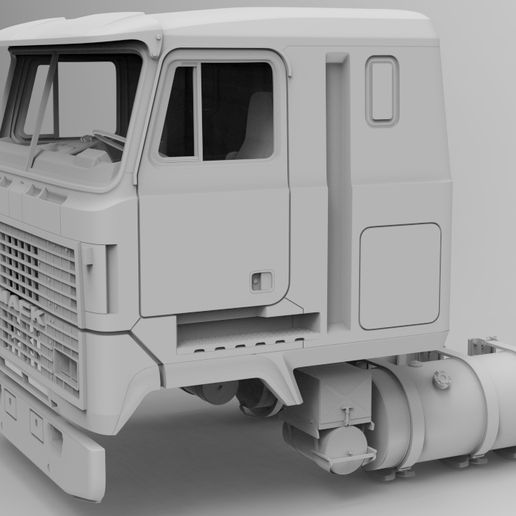 🚕 MACK ULTRALINER MH600 SLEEPER CAB 1/14 SCALE・ STL File for ・Cults