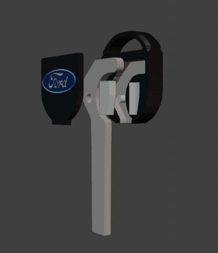 👴 Old Ford FOB Car Key Case・Free STL File for 3D printing・Cults