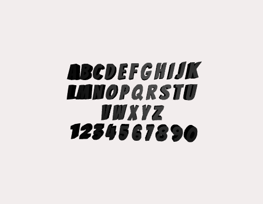 📦 Font bundle 14 different fonts / Font package / Alphabet letters ...