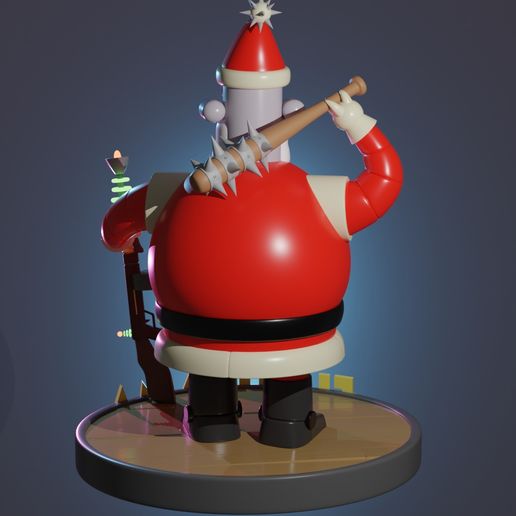 🤖 ROBOT SANTA CLAUS - FUTURAMA・ STL File for 3D printing・Cults